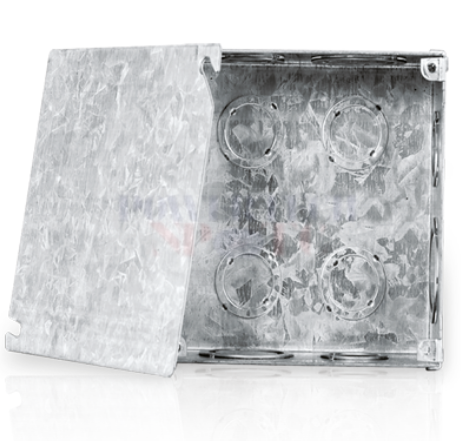 Galvanized Screw Cover Wall Mount (NEMA 1 Enclosure) - PULL BOX ...