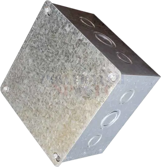 Galvanized Screw Cover Wall Mount - PULL BOX - AL ROUF