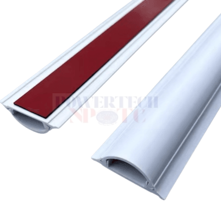 PVC Floor Cable Trunking (With Sticker) - CABLE MANAGEMENT - Made in KSA
