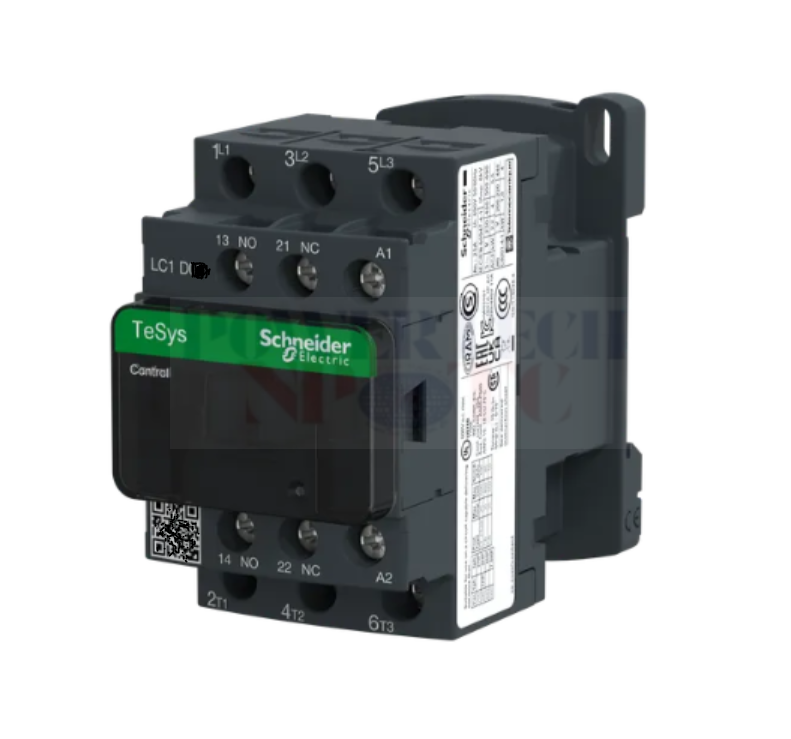 TeSys Deca Advanced 3-Pole AC Motor Contactor - CONTACTORS - SCHNIEDER