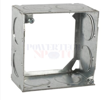 4" x 4" Square Extension Ring Box - EXTENSION RING BOX - NP-TC